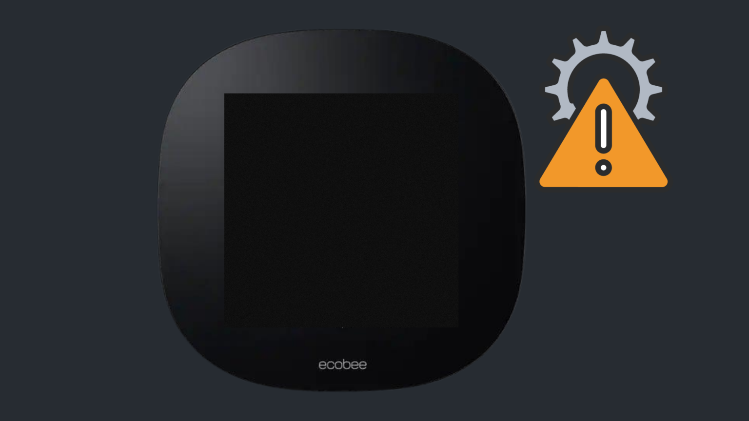 Ecobee Thermostat Black Screen