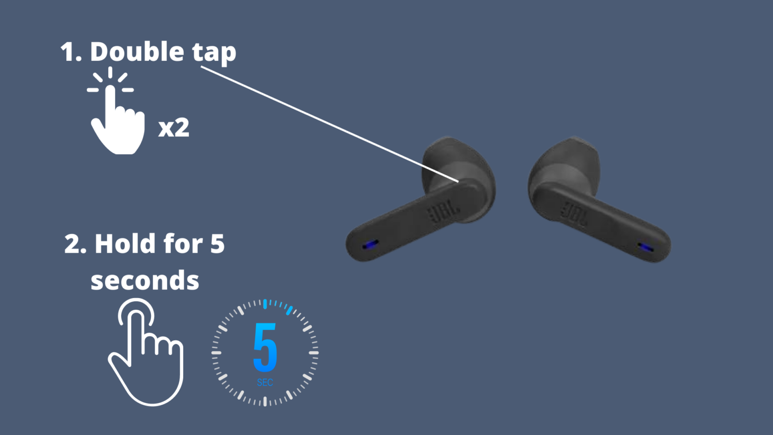 How to Reset JBL Bluetooth Headphones & Earbuds ? Guide