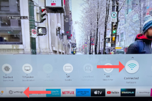 How to Connect Samsung TV to WiFi that Requires Login