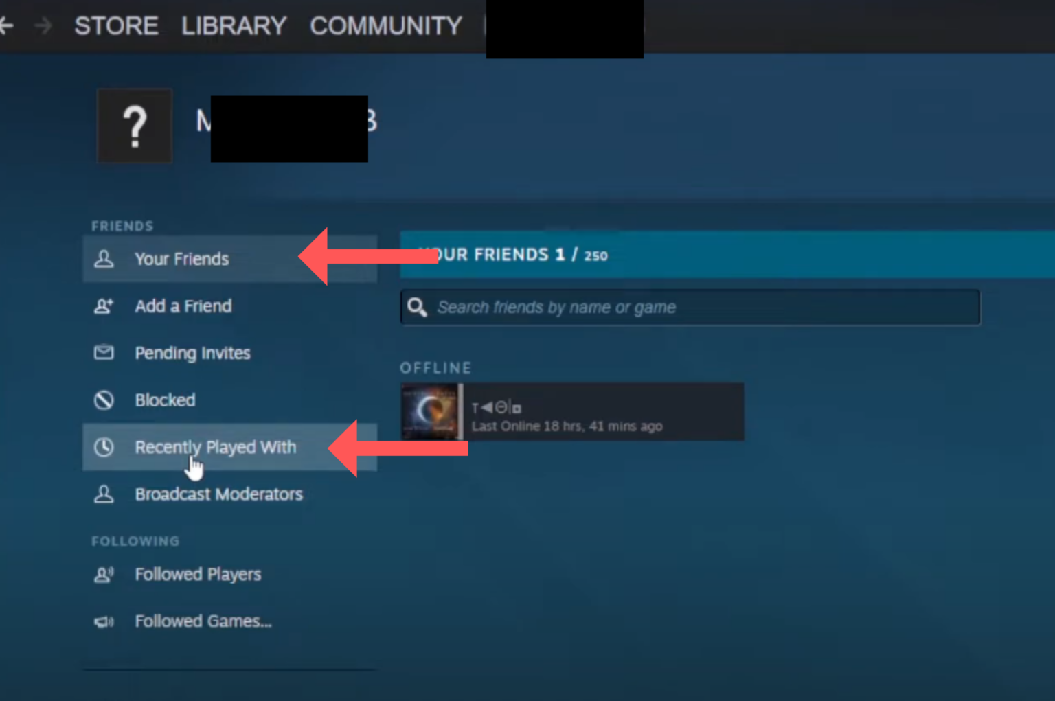 How to See Recently Played With in Steam: A Quick Guide