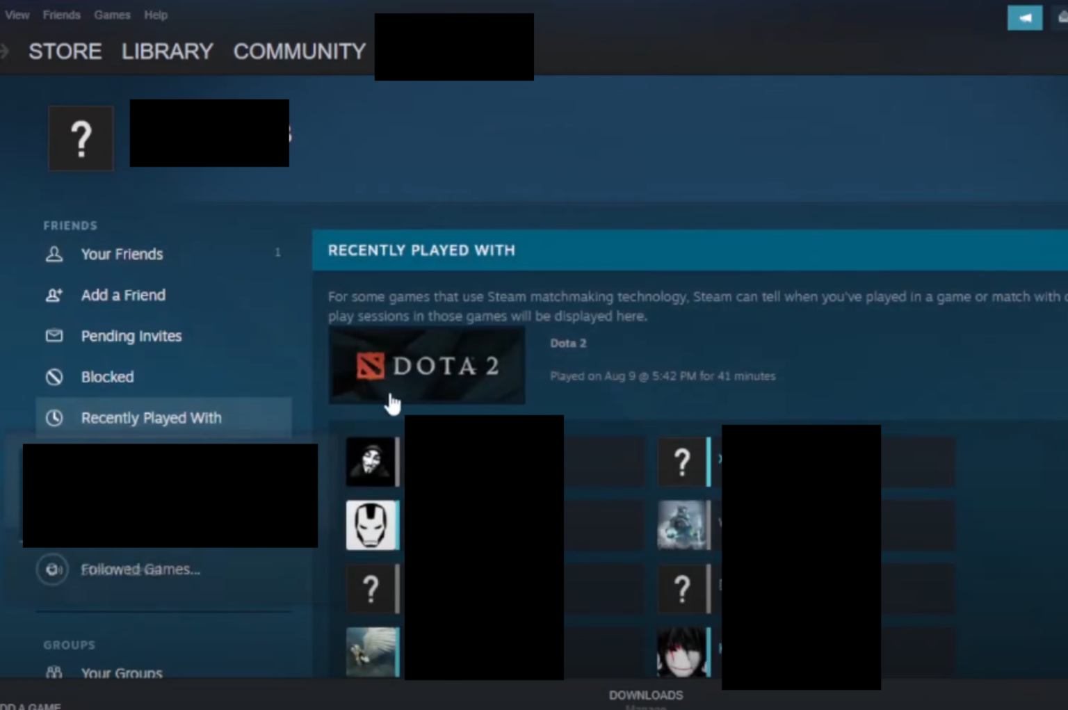 How to See Recently Played With in Steam: A Quick Guide