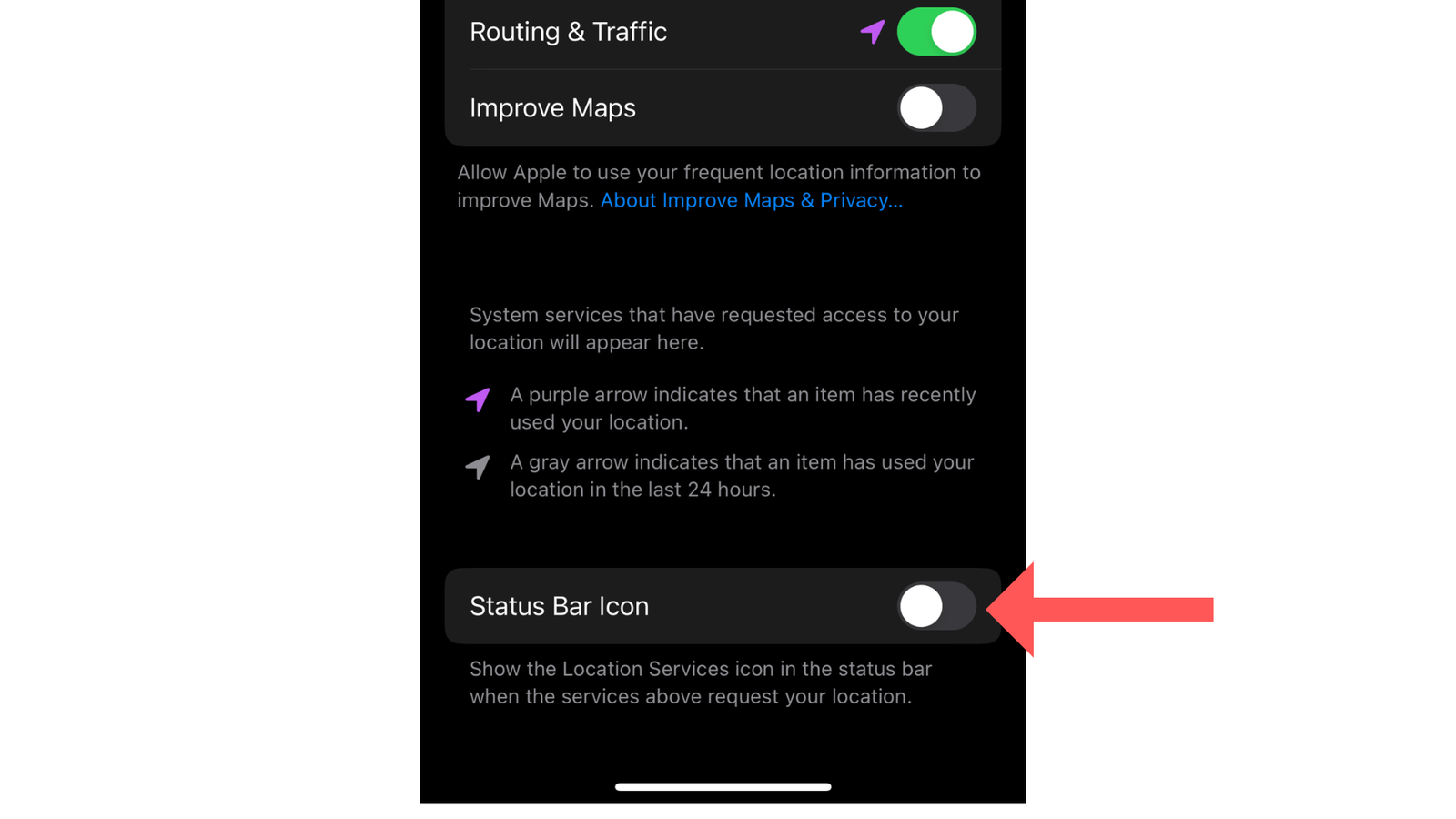 What Does The Arrow Next To The Time On Your iPhone Mean?
