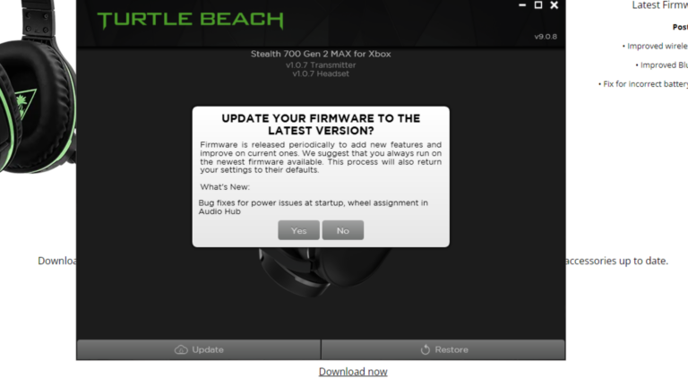 How to Update Turtle Beach Stealth 600 or Stealth 700 Headsets ...