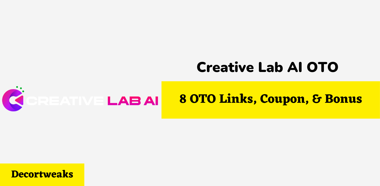 Creative Lab AI OTO 1 to 8 Links - 30% OFF Big Coupon, Demo