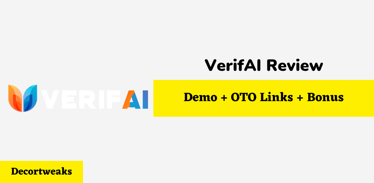 VerifAI Review 2025 - 30% OFF Coupon + 12 OTOs Links