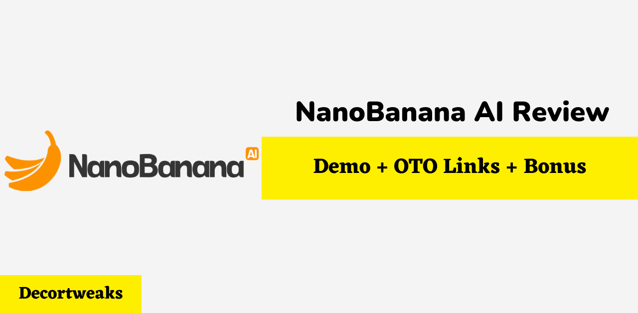 NanoBanana AI Review 2025 - Big Coupon, Bonus, Demo