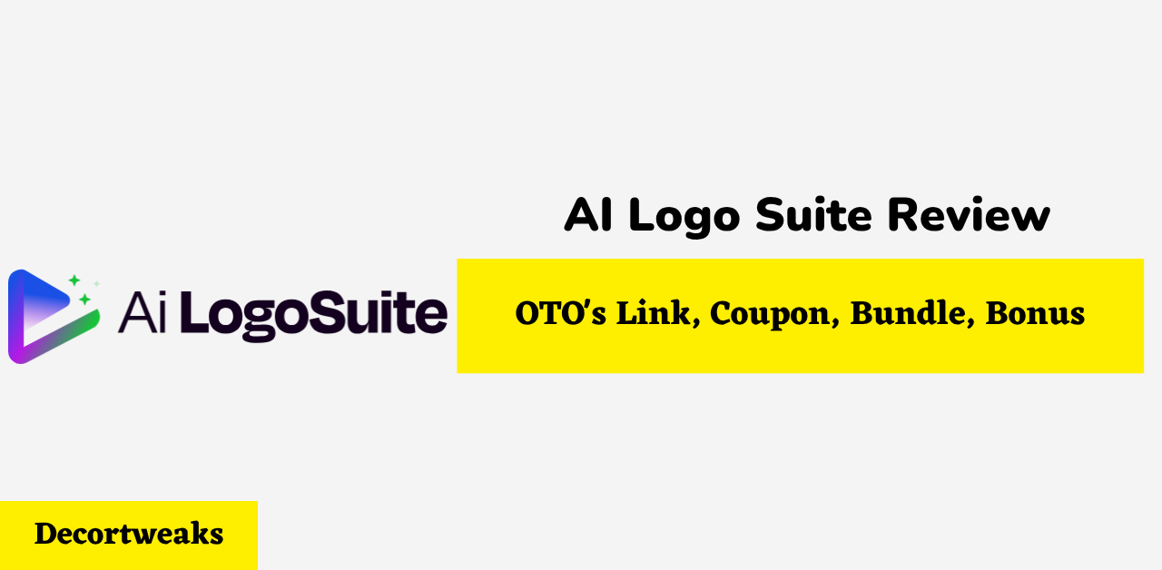 AI Logo Suite Review 2025 - Big Coupon, Bundle Deal, Bonus